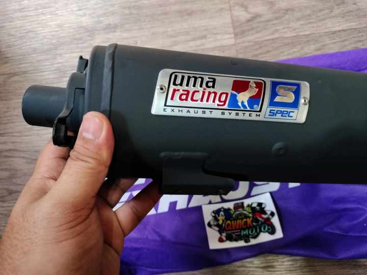 UMA RACING BACK PRESSURE V2 EXHAUST PIPE FOR SNIPER 150 | Lazada PH