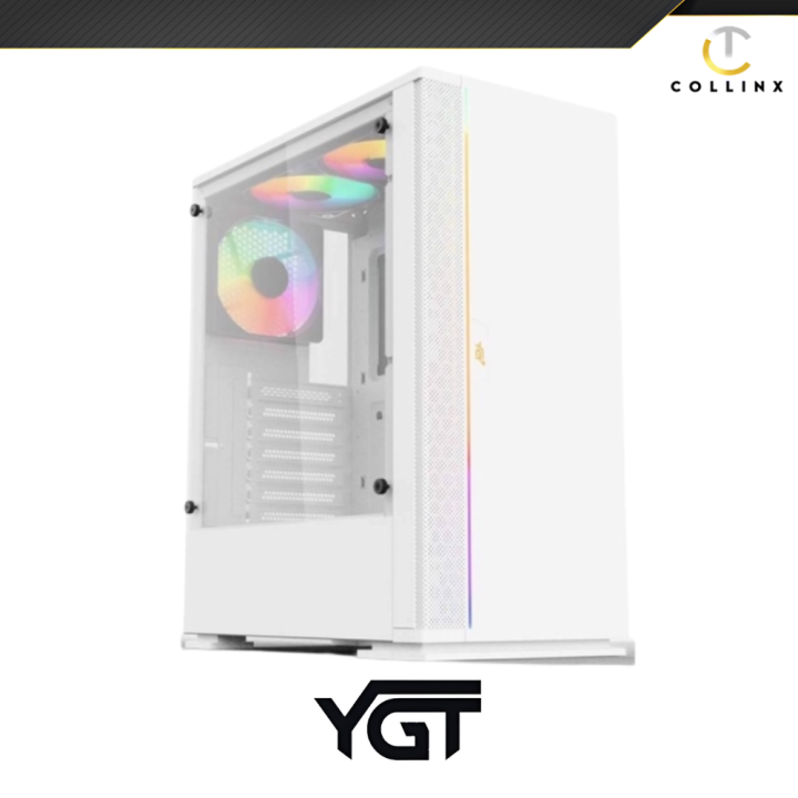 YGT ATX K1 White Case | Tempered Glass Side Panel | High Quality ...