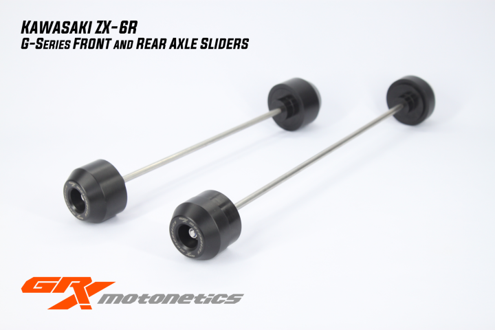 Kawasaki ZX-6R Front and Rear Axle Sliders 2020-23 and 2024 | Lazada PH