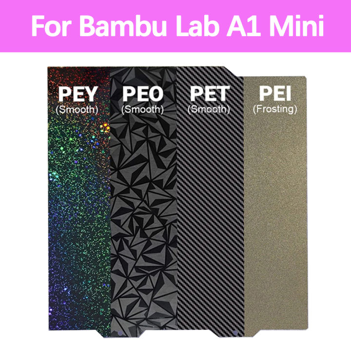 【Special Promotion】 For Bambu Lab A1 Mini Build Plate 184x184mm PEO PET ...