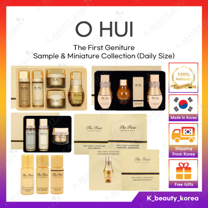 [O HUI] The First Geniture Sample & Miniature Collection (Sample Travel ...