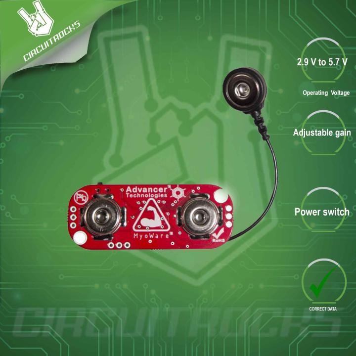 Circuitrocks MyoWare Muscle Sensor | Lazada PH