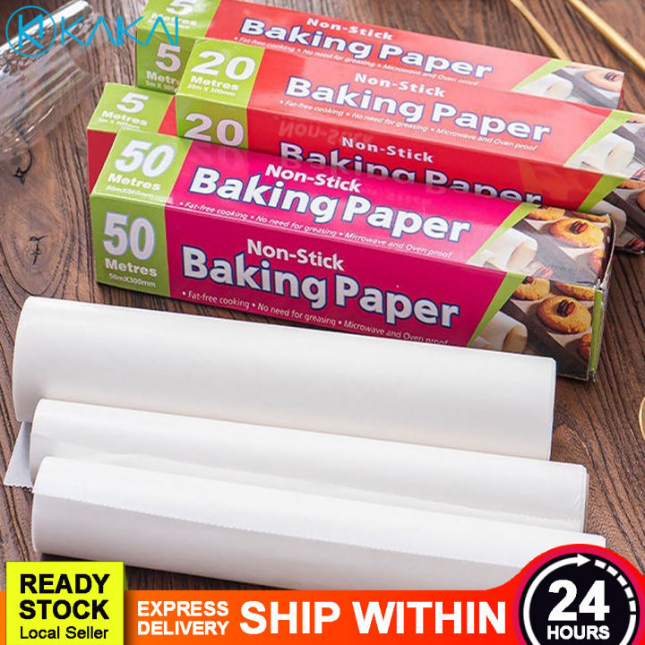 🔥 PROMO 🔥 Baking Wrapper Non Stick Silicone Double-sided Parchment Oil ...
