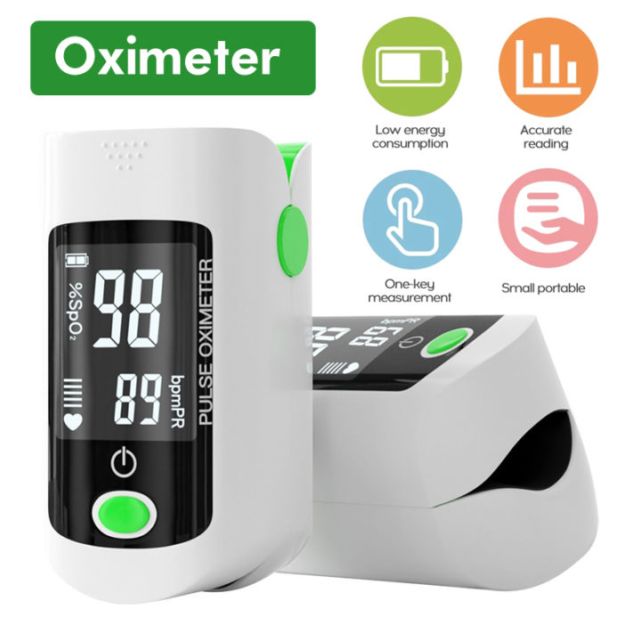 Pulse Oximeter Monitor Finger Oximeter Meter Clip Oximetry Tester ...