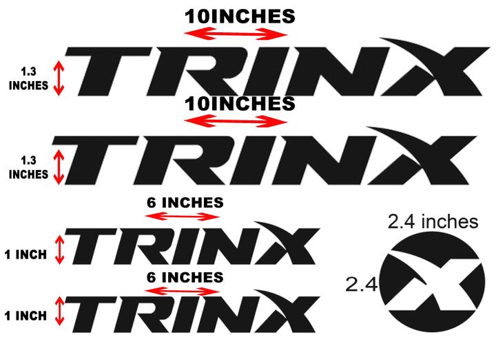 STICKER FOR BIKE TRINX | Lazada PH