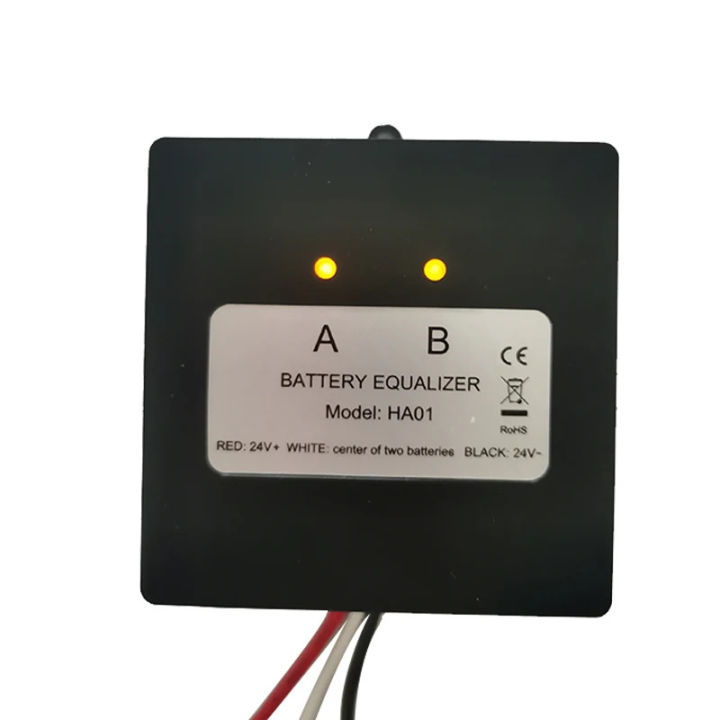 HA01 battery equalizer battery voltage equalizer balancer for 2 X 12V lead acid battery 24V ...
