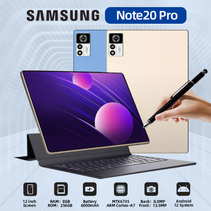 Samsung Tab Note 20 Pro Original Brand Tablet 12 Inch 8+256GB Android ...