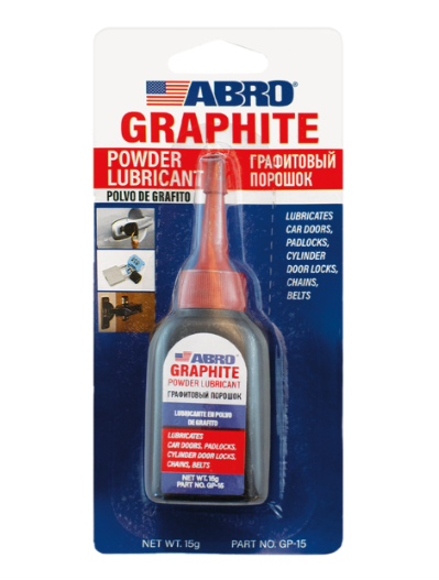 ABRO Graphite Powder Lubricant 15g (GP-15) - MADE IN USA | Lazada