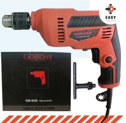 EASYTOOL ลด 50% สว่าน 3หุน GOBOSS 10 มม. 950W ปรับรอบซ้าย-ขวา รุ่น GB606 (มีเก็บเงินปลายทาง ...