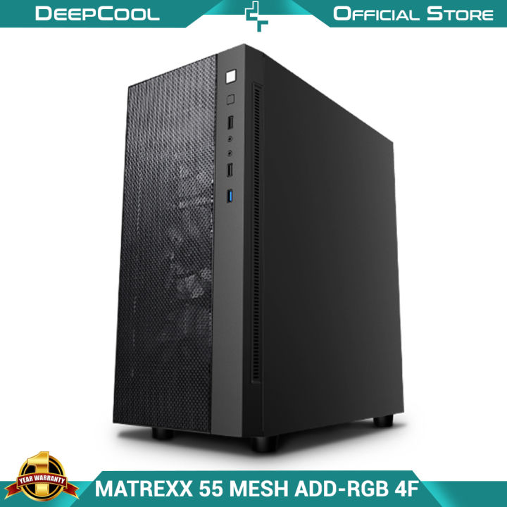 DEEPCOOL Matrexx 55 Mesh Add-RGB 4F (DP-ATX-MATREXX55-MESH-AR-4F ...