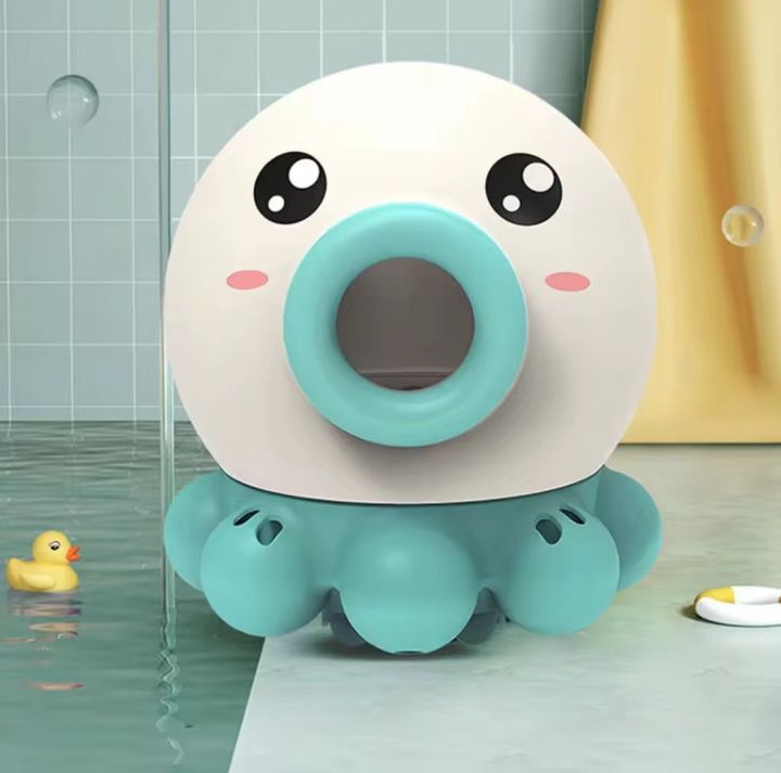 Rubber Octopus Cartoon Toys Children's Toys Baby Shower Toys Pool ...