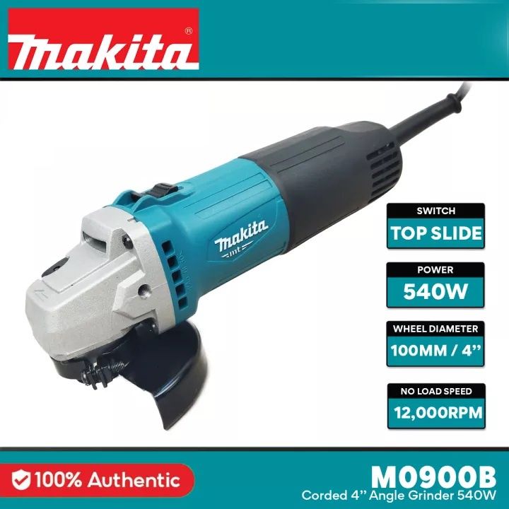 MAKITA M0900B Mesin Gerinda Tangan 4" Gurinda Tangan M 0900 B M 0900B ...