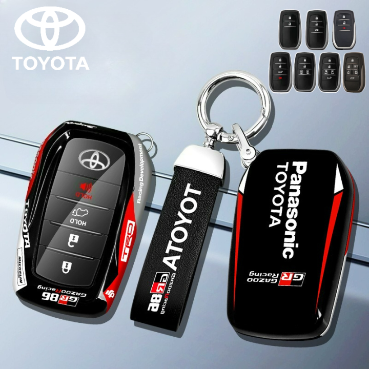 Racing Sport GR Style Smart Remote Car Key Fob Case Cover Shell Holder ...