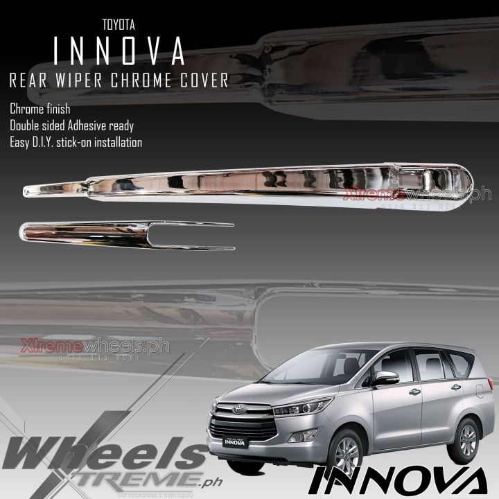 Toyota Innova 2016-2024 Rear Wiper Cover Chrome ( Toyota Innova ...