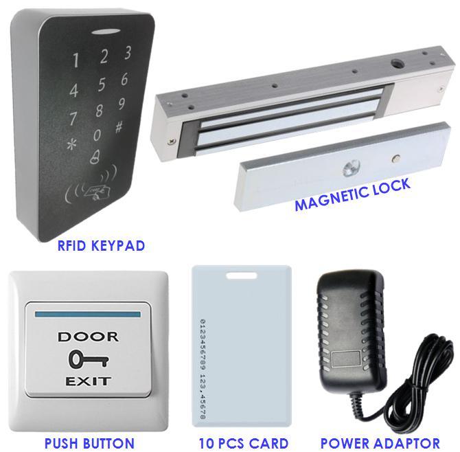Door Access RFID Control System Set Package included with 1Unit X RFID ...