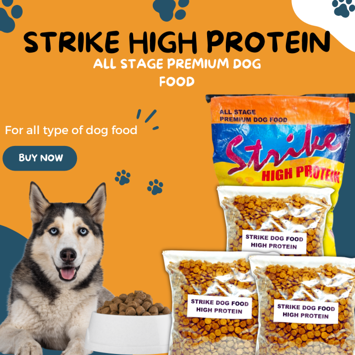 [CL REYES AGRIVET] 3KG STRIKE DOG FOOD / ALL STAGE PREMIUM DOG FOOD ...