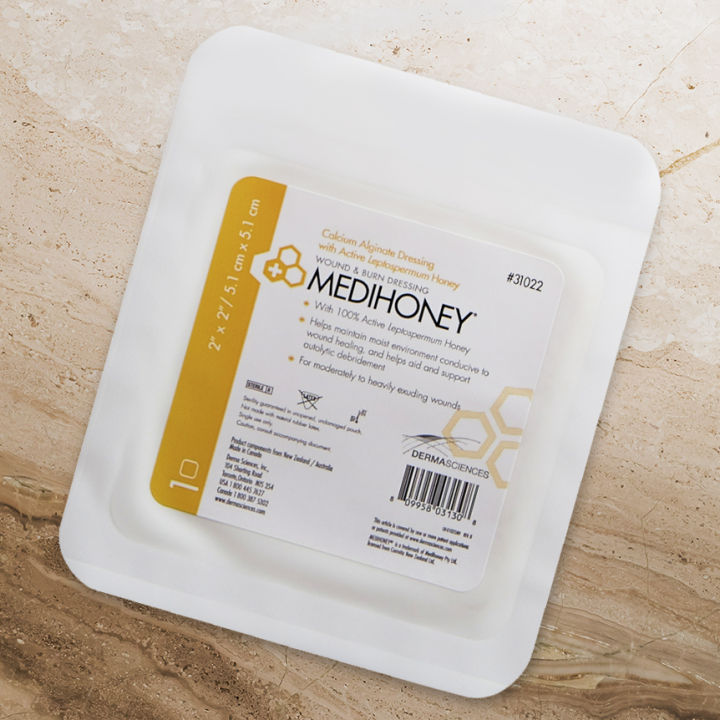 Derma Sciences Medihoney Calcium Alginate Dressing (Authentic ...
