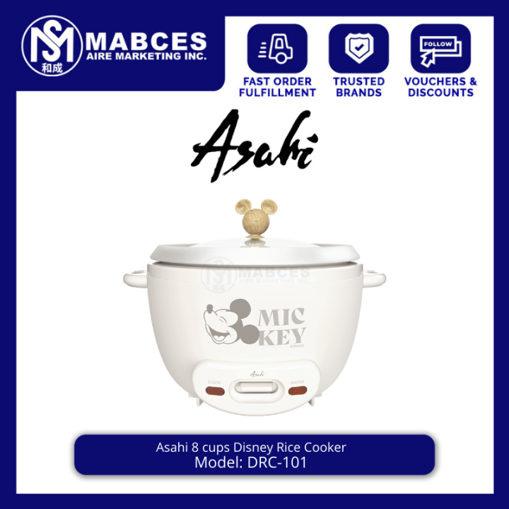 Asahi 8 cups Disney Rice Cooker DRC 101 | Lazada PH