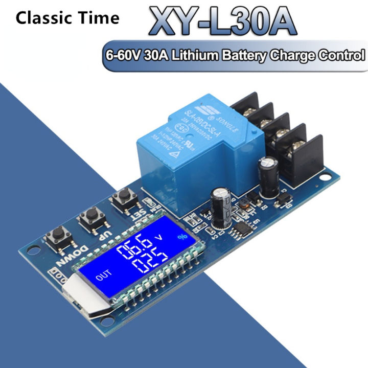 DC 6-60v 30A Storage battery Charging Control Module Protection Board ...