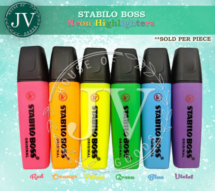 Stabilo Boss Original Neon Highlighters 1pc | Lazada PH