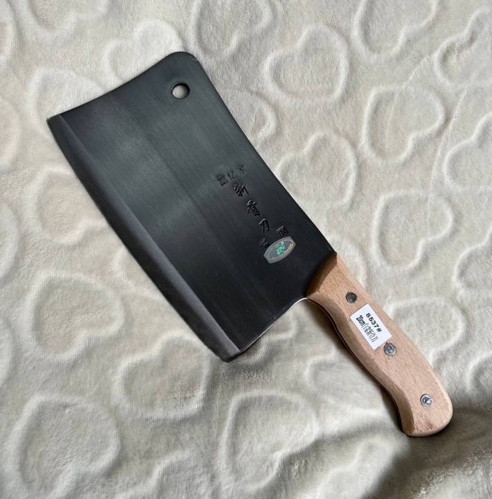 8 Inches 6MM Thickness Solid Heavy Duty Cleaver Knife | 1 Kilo Weight ...