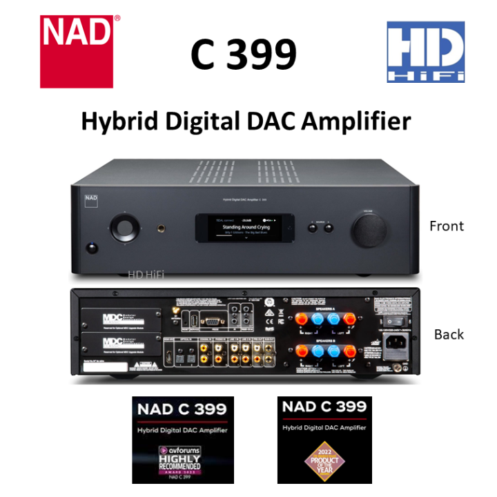 NAD C399 Hybrid Digital DAC Amplifier | Lazada.co.th
