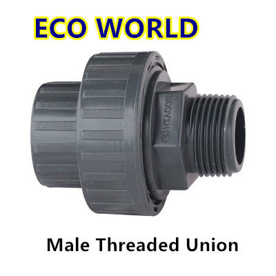 UPVC Male Threaded Union Patente 1/2"~1" | Lazada PH