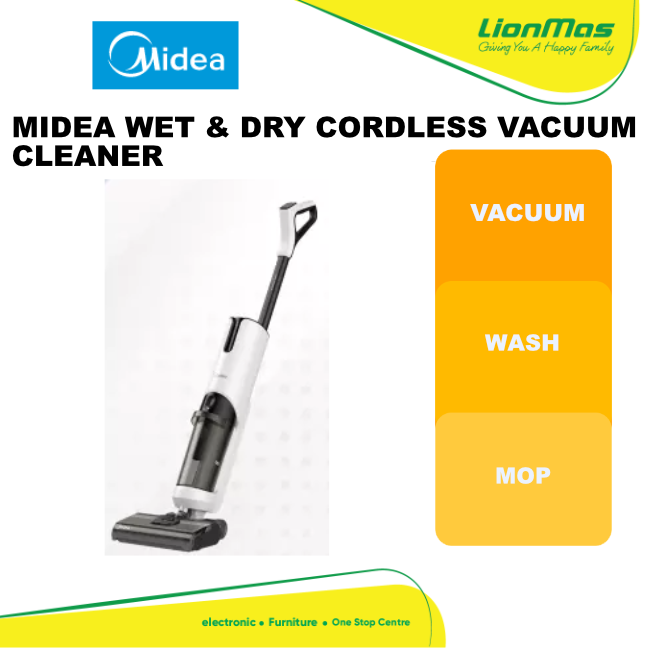 MIDEA WET & DRY CORDLESS VACUUM CLEANER | Lazada
