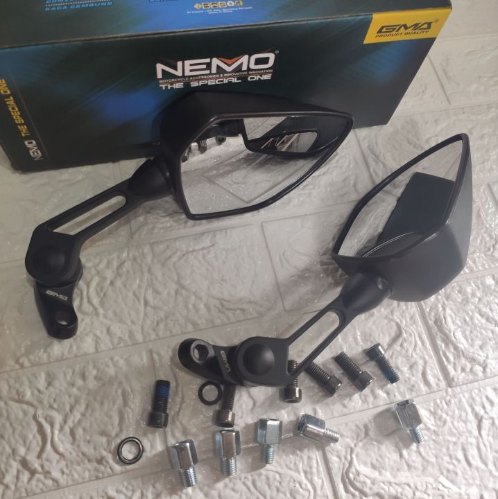 NEMO NINJA DUCATI Sidemirror Universal NMAX AEROX ADV PCX Click Mio ...