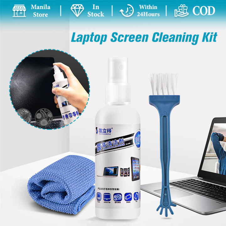 LCD Screen Cleaner Kit 3 in1 Screen Facility Expert for Cell Phone ...