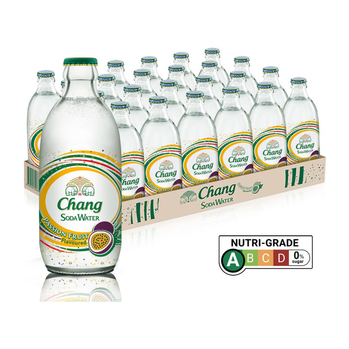 Chang Soda Water Passion Fruit Flavour - Case (24 x 325ML) | Lazada ...