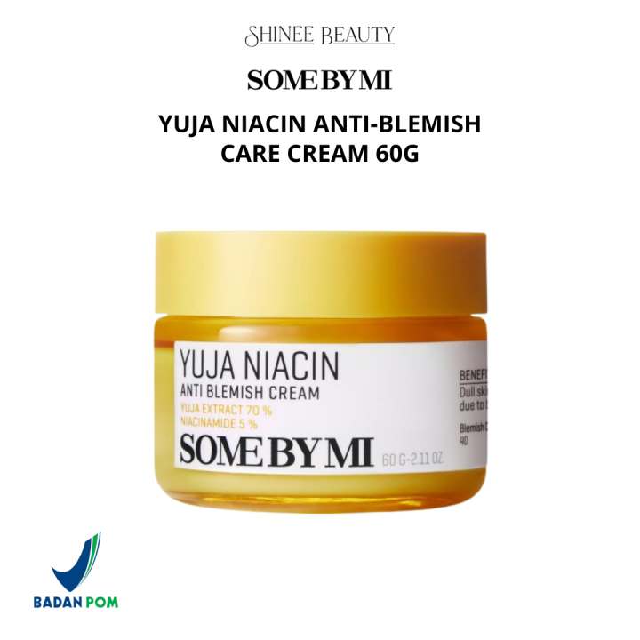 SOMEBYMI | SOME BY MI YUJA NIACIN ANTI-BLEMISH CARE CREAM 60G | Lazada ...