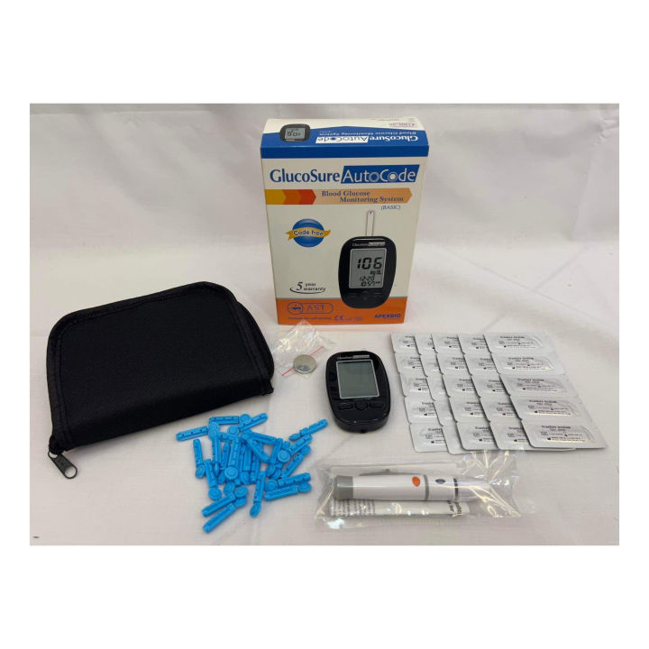 GlucoSure AutoCode Blood Glucose Monitoring System | Lazada PH