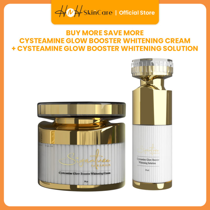 Signature by Kamila Cysteamine Glow Booster Solution & Cysteamine Glow ...