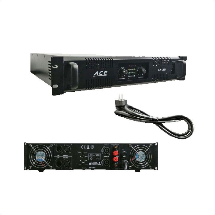 Free shipping 】ACE LX-20 Power Amplifier | Lazada PH
