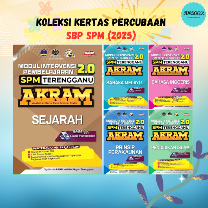 [FUNBOOK] Modul Intervensi SPM 2.0 AKRAM Terengganu Edisi 2025 Penerbit ...
