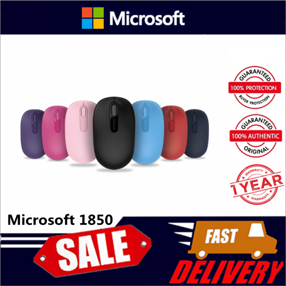 Microsoft Wireless Mobile Mouse 1850 For Work | Lazada