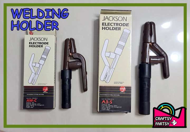 (PER PIECE) Jackson Welding Holder/ Electrode Welding Rod Stick Holder ...