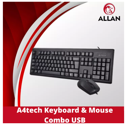 Allan A4TECH MOUSE + KEYBOARD COMBO USB (KRS-8372) | Lazada PH