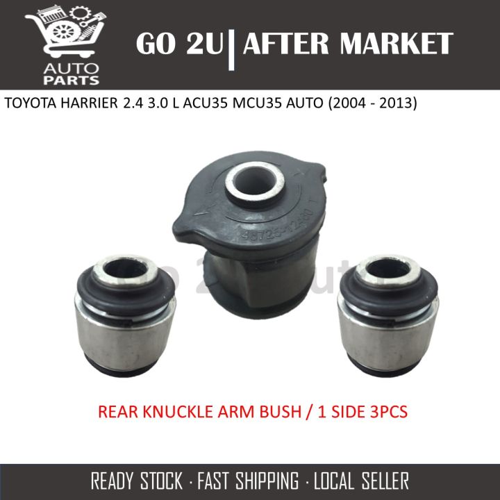 REAR KNUCKLE ARM BUSH /1SIDE 3PCS -42210-20010 x 2 48725-12150 x 1 ...