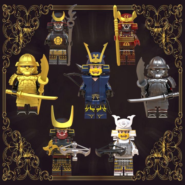 Samurai Ancient Warriors MOC TV Movie Minifigures Bricks Birthday Gift ...