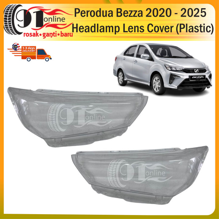 Perodua Bezza 2020 2021 2022 2023 2024 2025 Headlamp Cover / HEADLIGHT ...