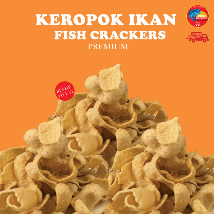 KEROPOK IKAN TERENGGANU/ HOMEMADE FISH CRACKERS/KUALITI PREMIUM (READY ...