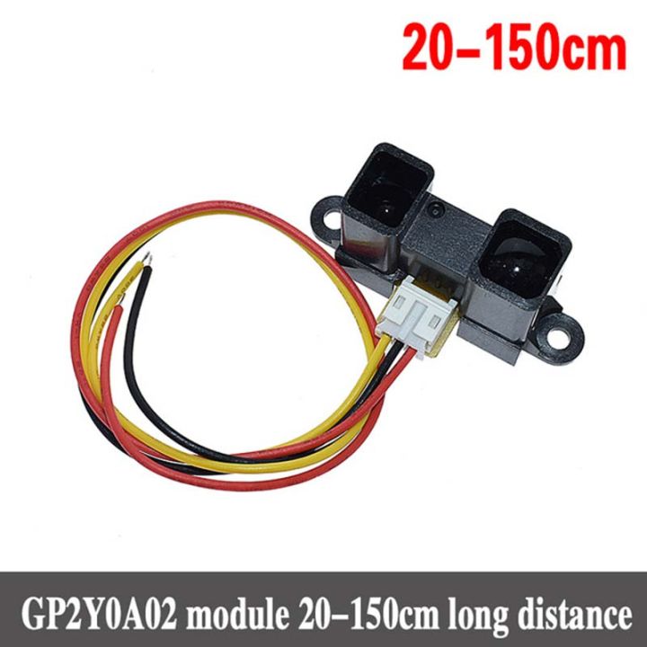 1PCS GP2Y0A02YK0F Infrared Proximity Sensor IR Analog Distance Sensor 20-150cm Infrared Distance ...