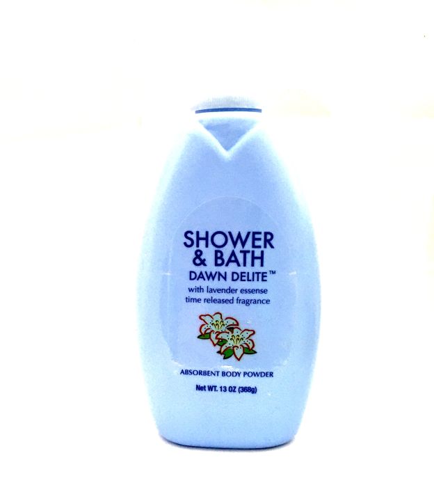 SHOWER & BATH Dawn Delite with lavender essence - Absorbent Body Powder ...