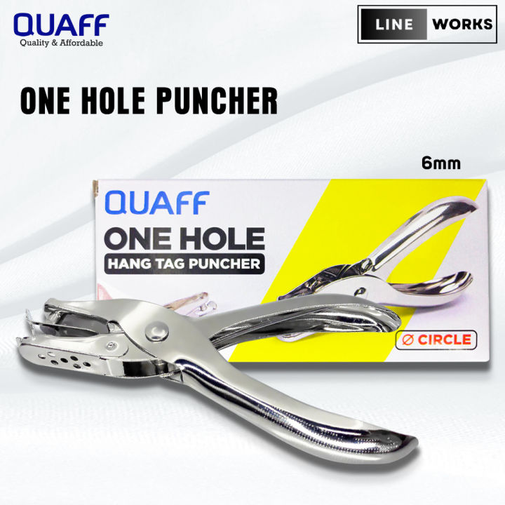 Lineworks - One Hole Puncher 3mm/6mm Metal Single Handheld Hole Punch ...