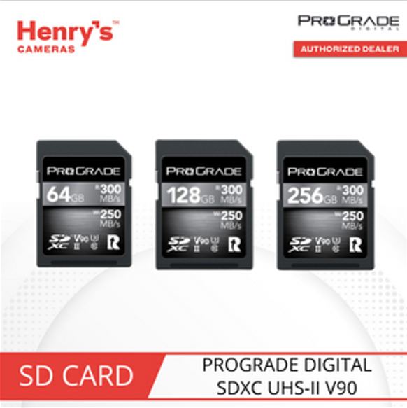 Prograde Digital SDXC UHS-II V90 Memory Card - HENRY'S CAMERAS | Lazada PH