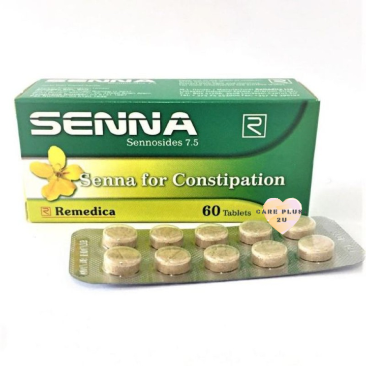 Senna 7.5mg Tablets for Constipation (60's/box) | Lazada