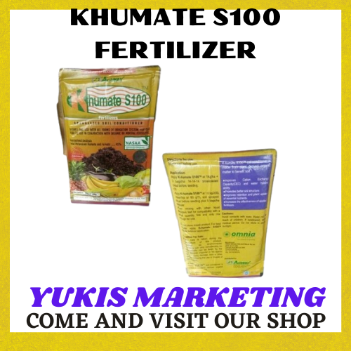 KHUMATE S100 HIGH QUALITY FERTILIZER- GRANULATED SOIL CONDITIONER ...