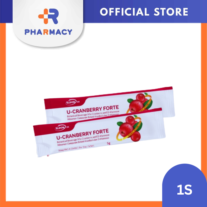R Pharmacy | Eldon Nutrition U-Cranberry 5G 1S | Lazada